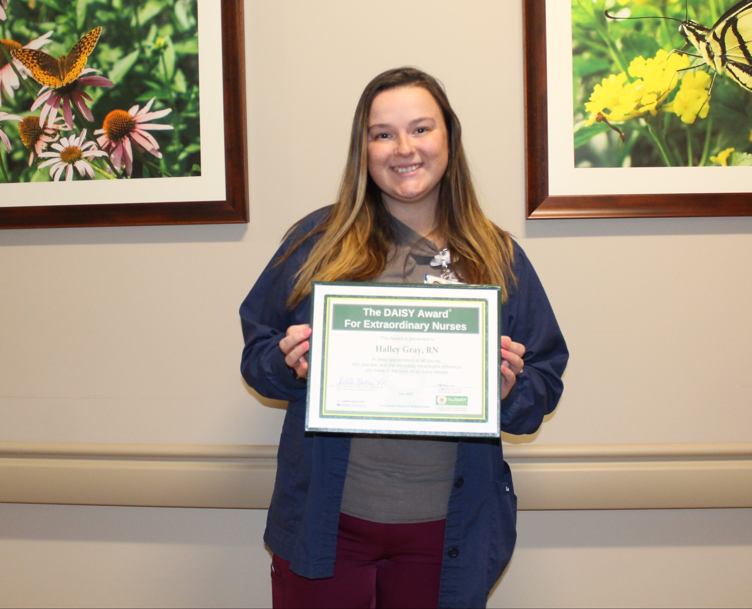 June DAISY Award Winner- Halley Gray - Covenant Health