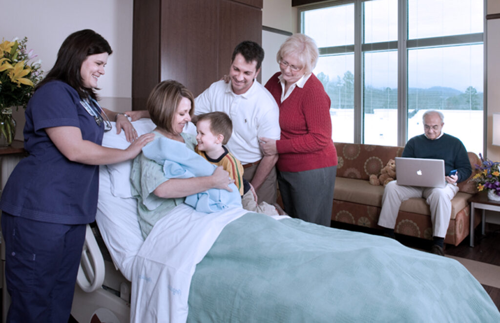 Birthing Unit Amenities - LeConte Medical Center