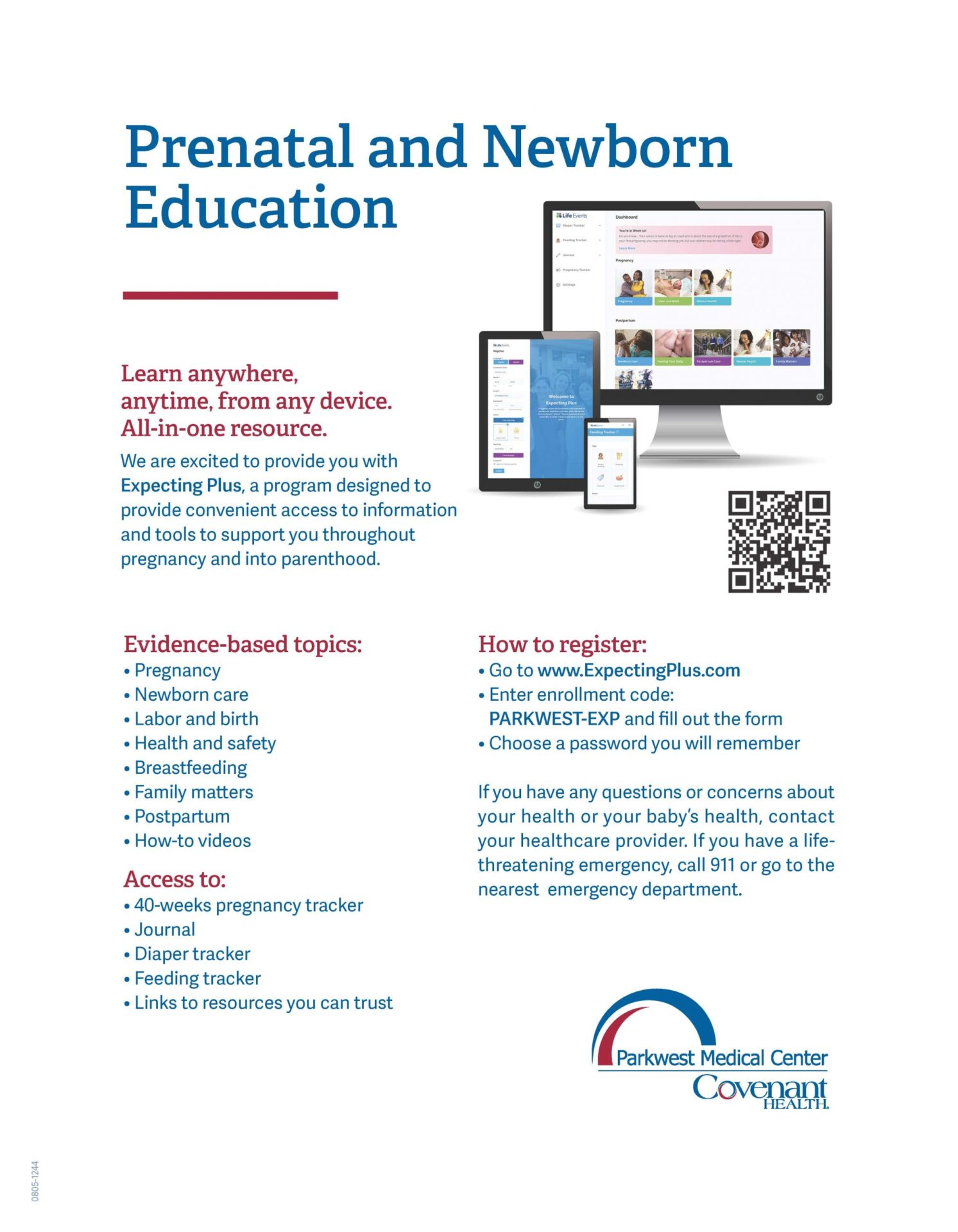 Online Childbirth Classes - Parkwest Medical Center