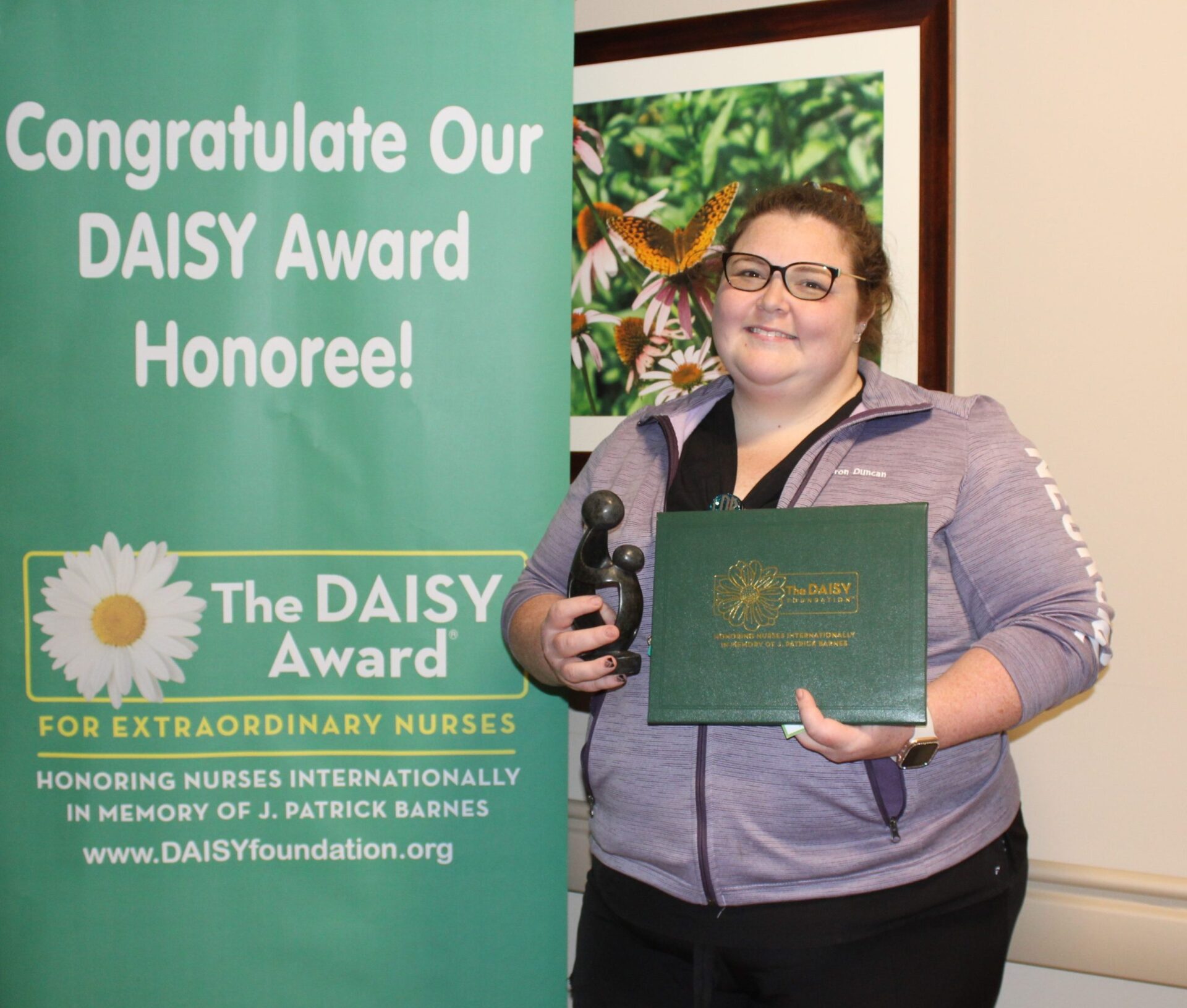 DAISY August Award Winner- Loron Duncan - Covenant Health