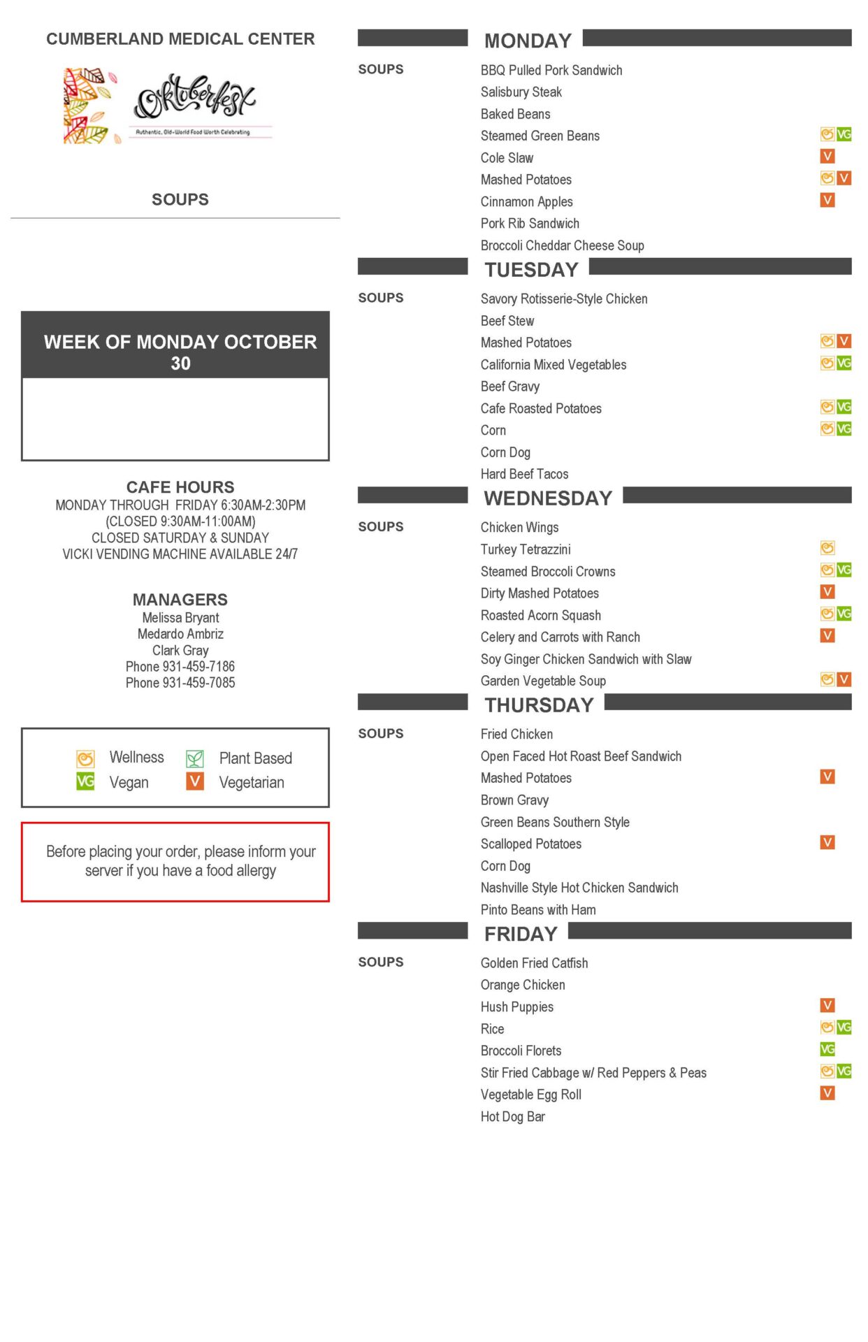 Patients & Visitors - Cumberland Medical Center