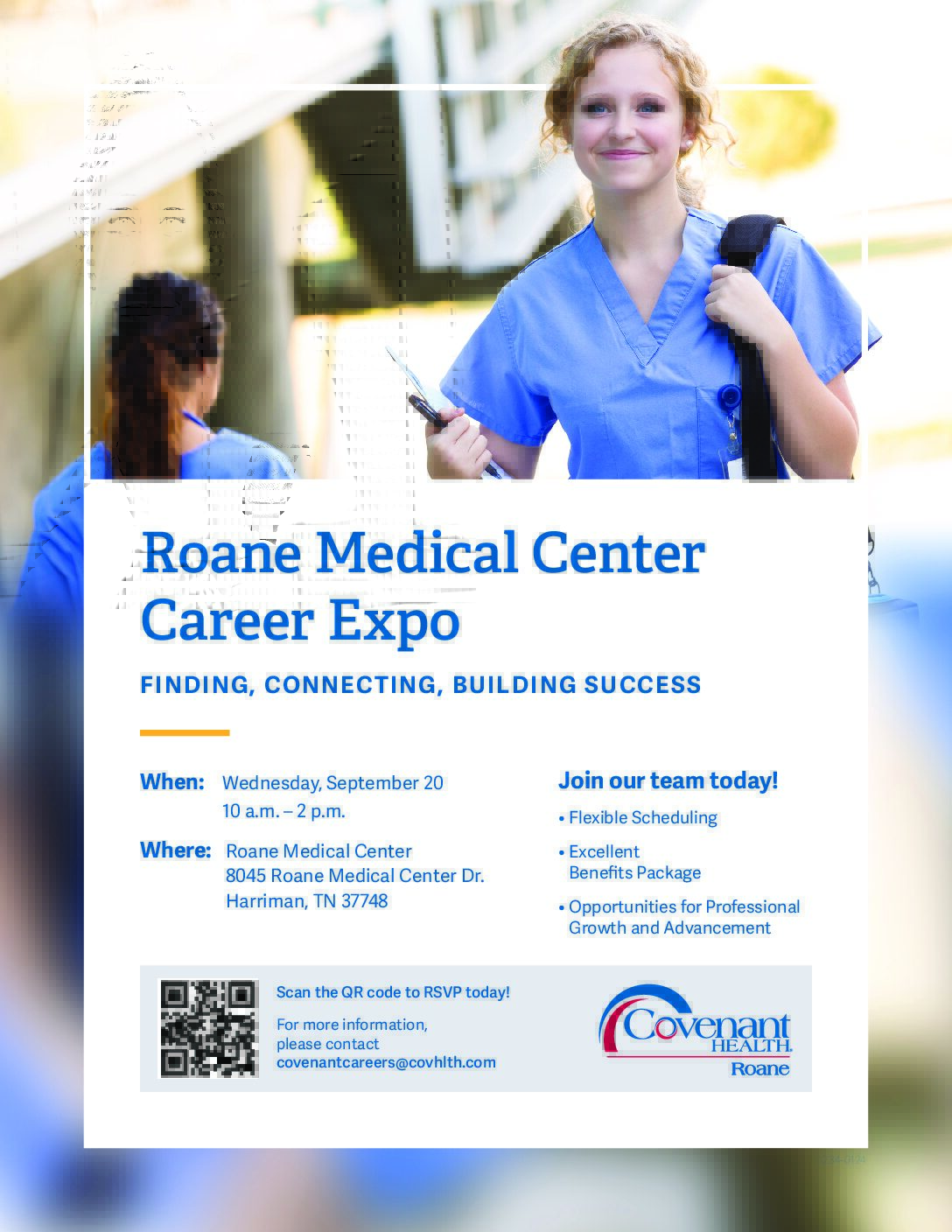 Roane Medical Center Career Expo - Covenant Health