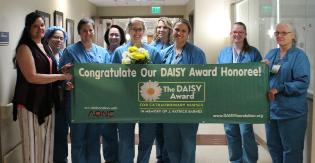 Chelsea Johnson honored with The DAISY Award - Covenant Health