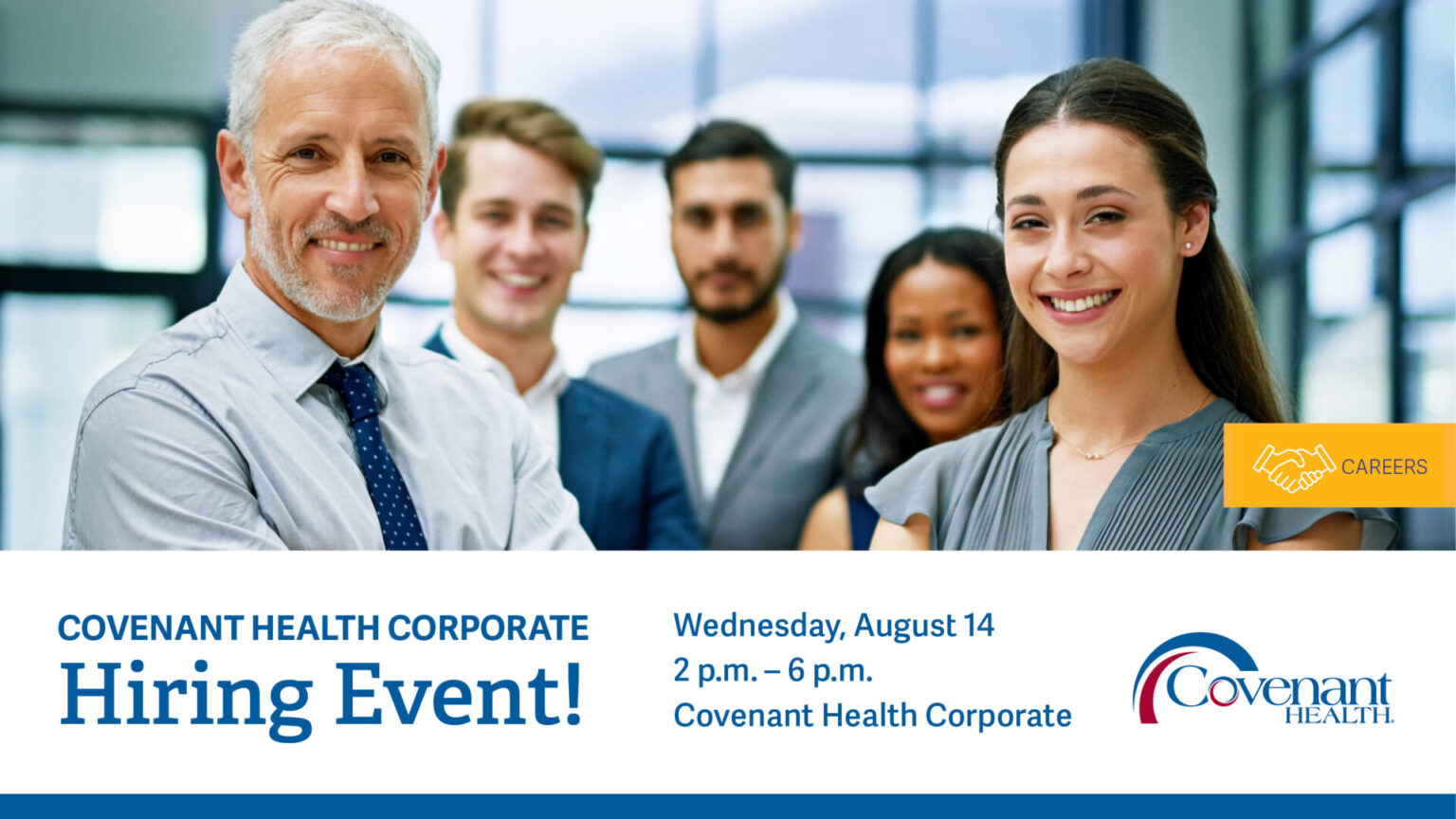 Covenant Health Corporate Summer Hiring Event! - Covenant Health