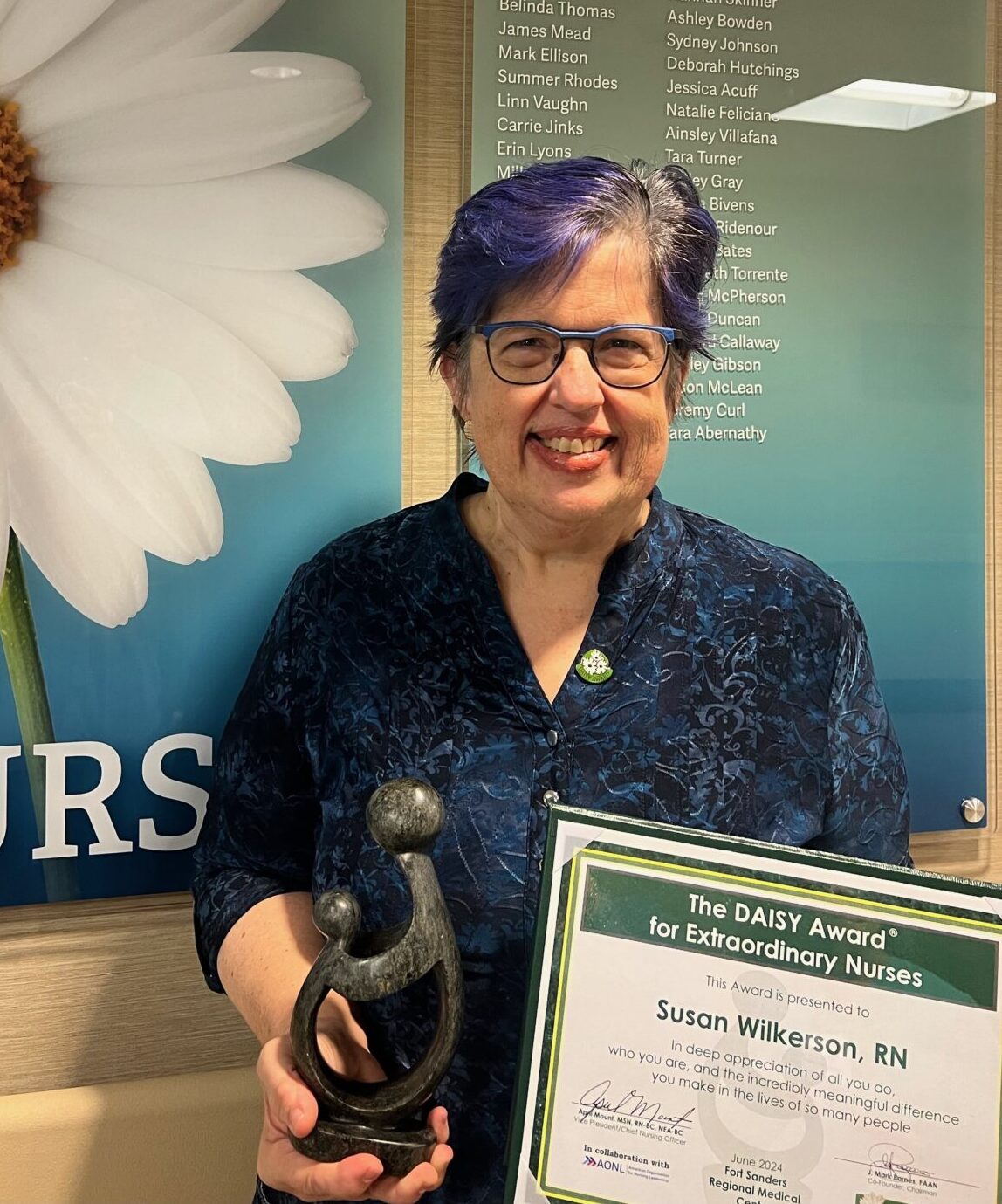 DAISY Award Winner- Susan Wilkerson - Covenant Health