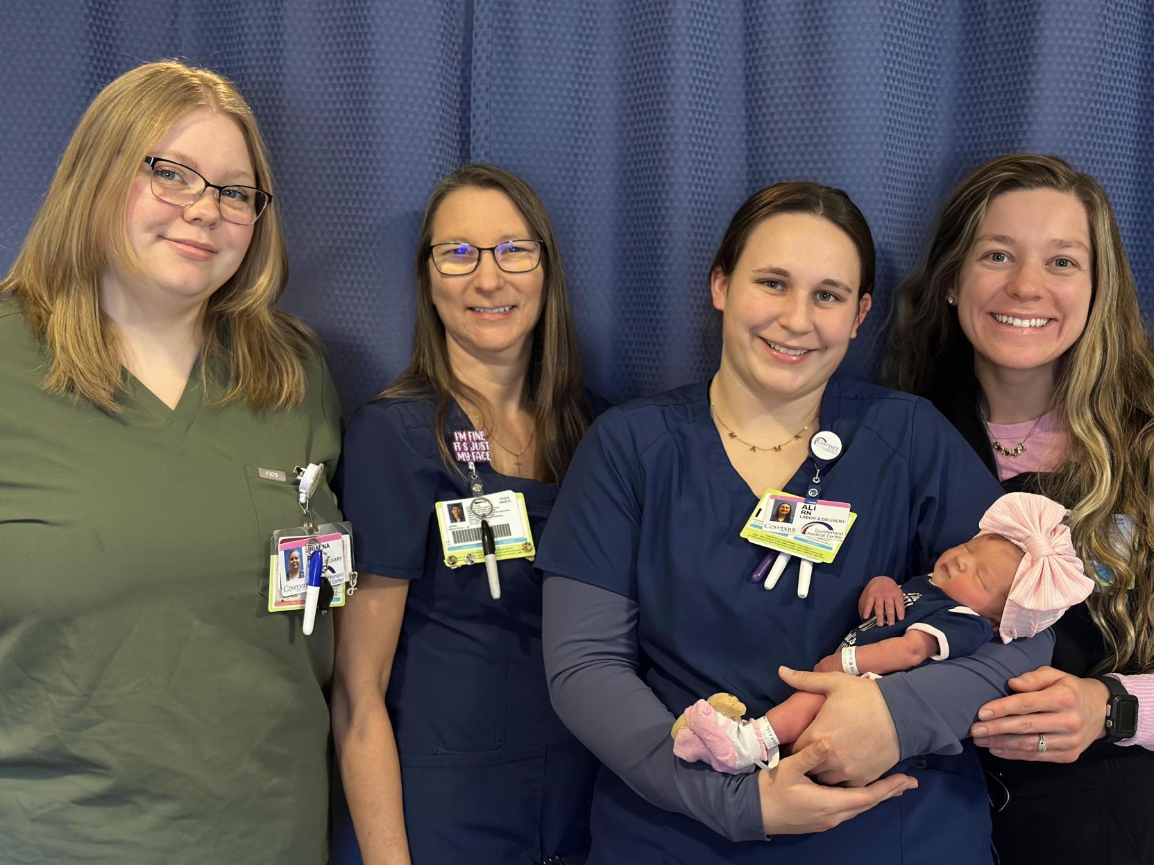 It’s a girl! Cumberland Welcomes 2025 New Year’s Baby - Covenant Health