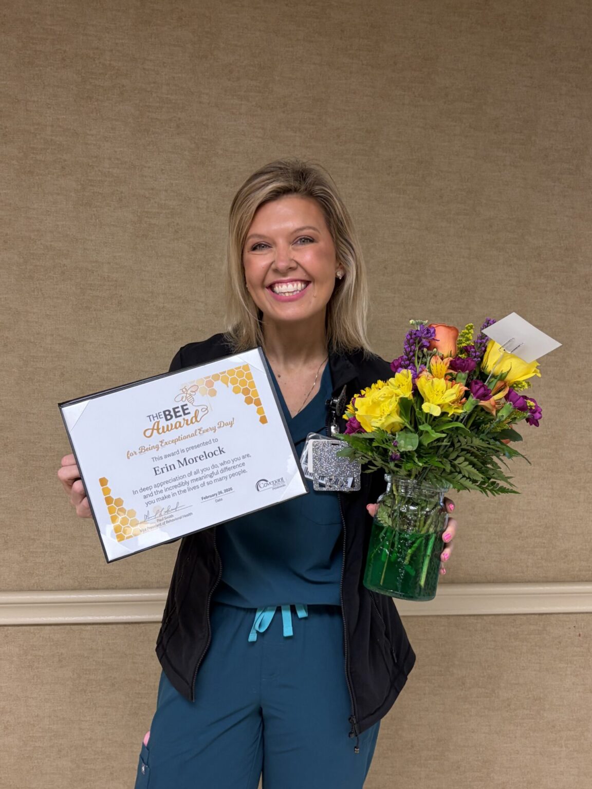 BEE Award Winner: Erin Morelock - Covenant Health